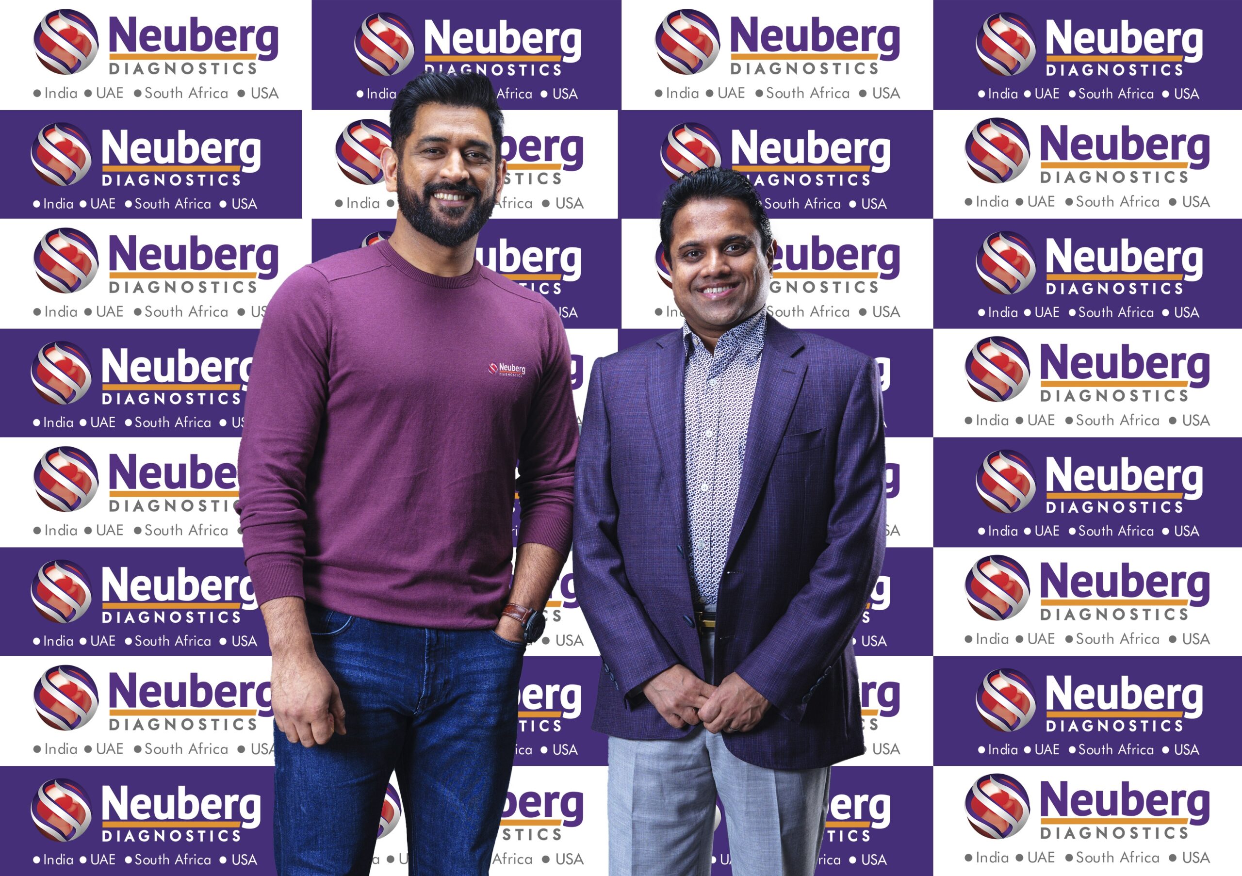 Neuberg Diagnostics partners MS Dhoni for health & wellness